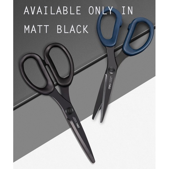 Deli 77790 Black Stainless Steel Scissors - 175mm Office & Home [Your ...