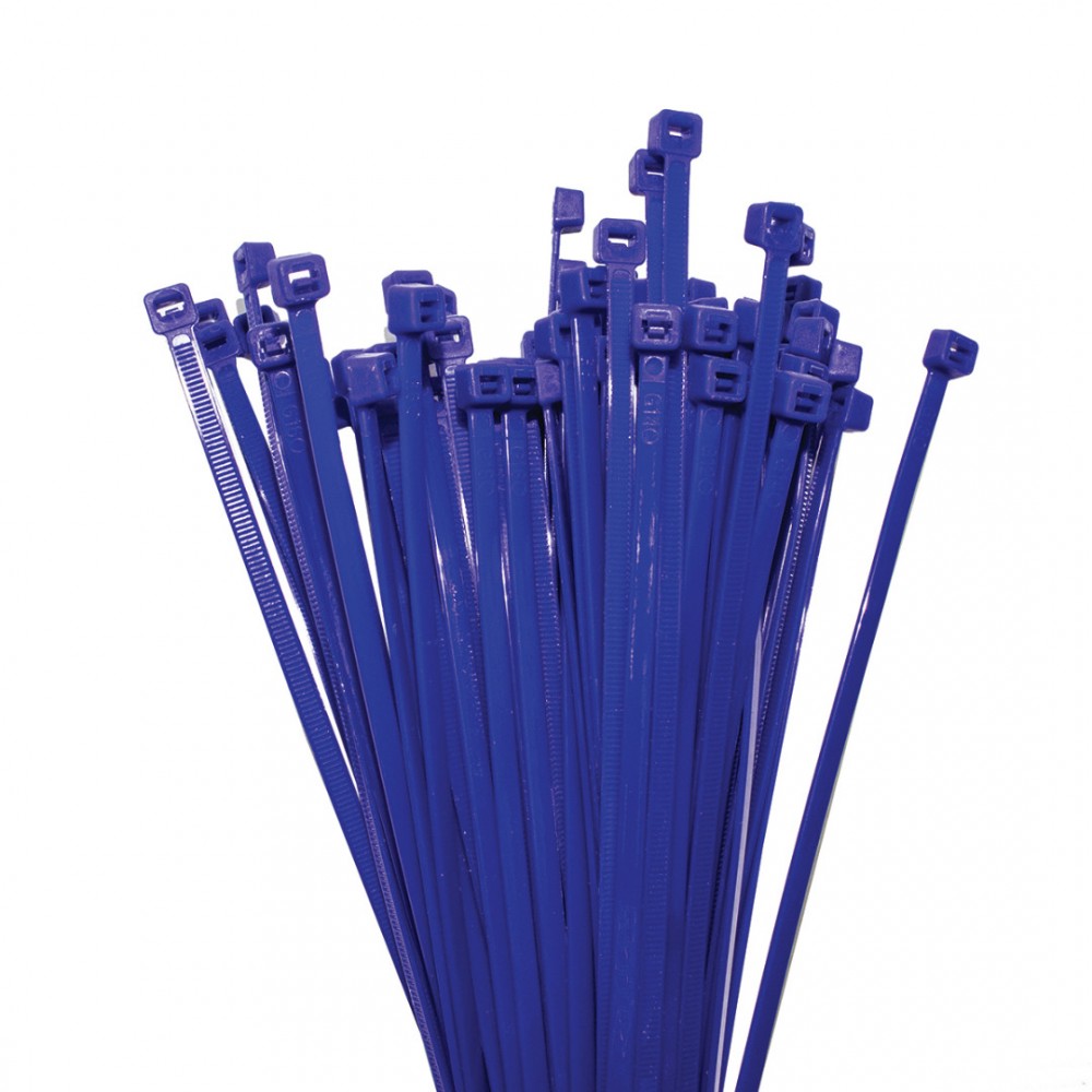 Blue Nylon Cable Tie for tying cables or fastening [Your online shop ...