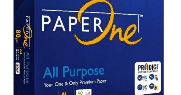 A4 80gsm/ 85gsm Paperone Blue All Purpose Copy Paper [500 Sheets] [Your ...