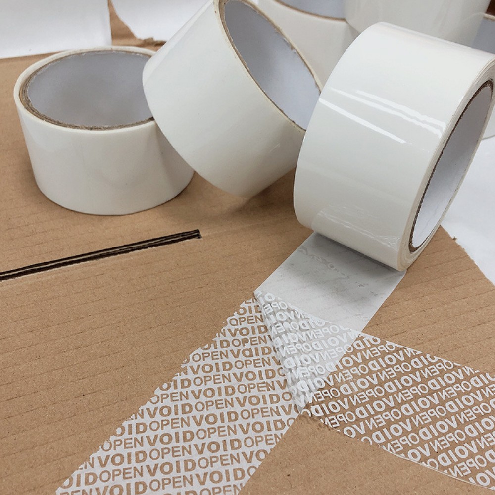 50m White Tamper-Evident Security Sealing Tape [Your online shop for ...