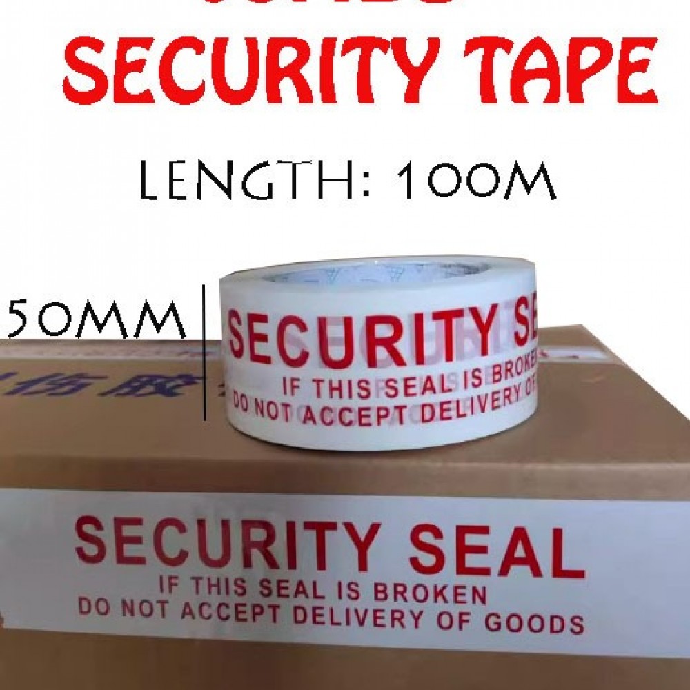 JUMBO Security Tape 50mm x 100m | Tamper Evident Packing Tape Singapore ...