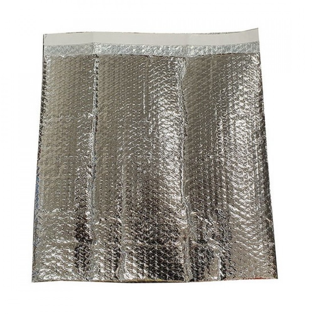 Pre-Order Thermal Insulated Metallic Silver Bubble Bags For Food ...